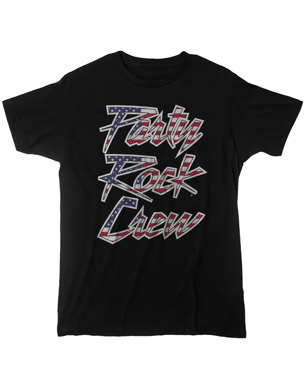 Party Rock Crew American Flag Tee – PartyRockMerch
